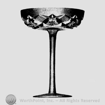 Mark with Cut Glass Pattern: Zeller; comport. | #775211
