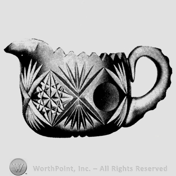 Mark with Cut Glass Pattern: Oregon; half pint | #775247