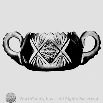 Mark with Cut Glass Pattern: Oregon; sugar bowl. | #775269