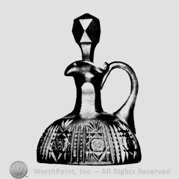 Mark with Cut Glass Pattern: Waverly; half pint | #775321