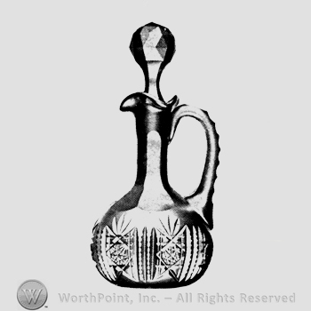 Mark with Cut Glass Pattern: Waverly; half pint | #775323
