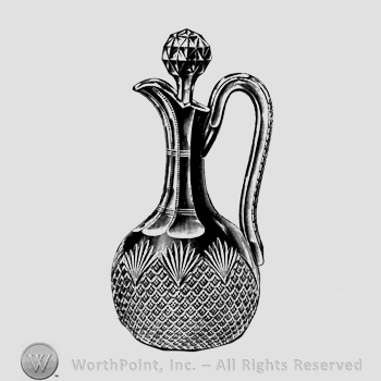 Mark with Cut Glass Pattern: Straw & Fan; | #775445