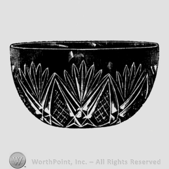Mark with Cut Glass Pattern: Winola; finger bowl. | #775491
