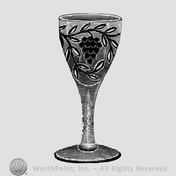 Mark with Cut Glass Pattern: Merlin; goblet. | #775504