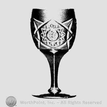 Mark with Cut Glass Pattern: Premier; goblet. | #777083
