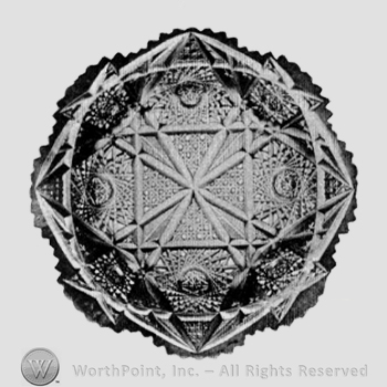 Mark with Cut Glass Pattern: Cape Town; plate. | #777307