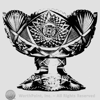 Mark with Cut Glass Pattern: Vienna; punch bowl. | #777429