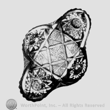 Mark with Cut Glass Pattern: Vienna; spoon dish. | #777537