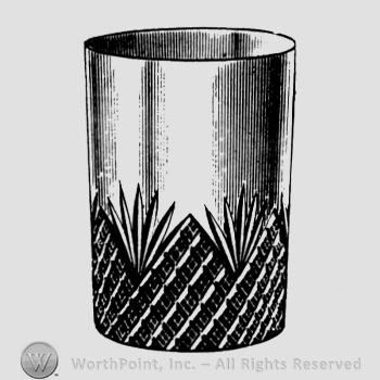 Mark with Cut Glass Pattern: Unknown; tumbler. | #777570