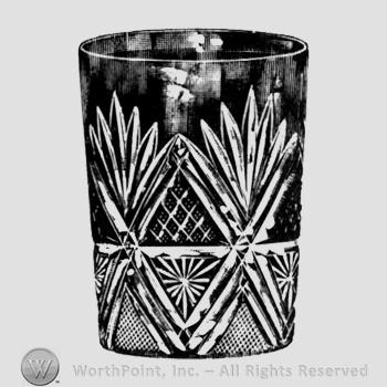 Mark with Cut Glass Pattern: Manhattan; tumbler. | #777574
