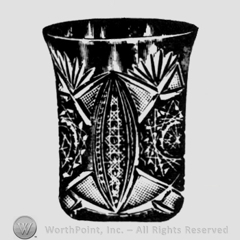 Mark with Cut Glass Pattern: Florentine; tumbler. | #777594