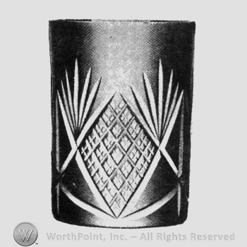 Mark with Cut Glass Pattern: Knox; tumbler. | #777632