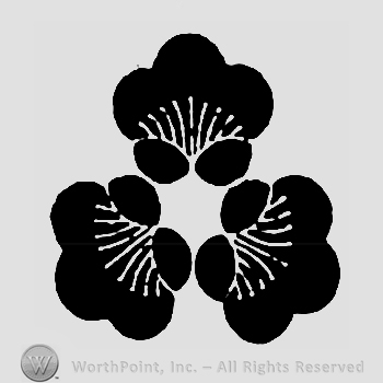 Mark with 3 plum flowers. | #779890