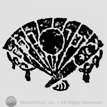 Mark with paper fan, Funaki family, Ibaraki. | #786916