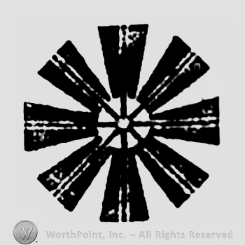 Mark with 8 paper fans, Amano family, Tokyo. | #786982