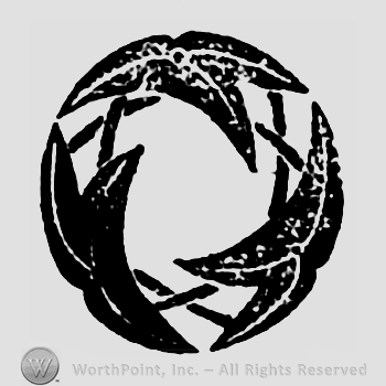 Mark with 3 Chinese arrowheads, Ida family, | #787877