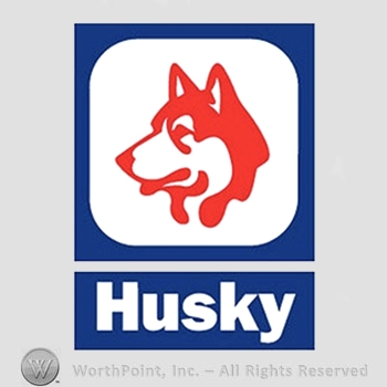 Mark with The word "HUSKY" inside a rectangle and | #789460