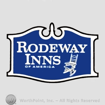 Mark with The text "RODEWAY INNS OF AMERICA" and | #789492