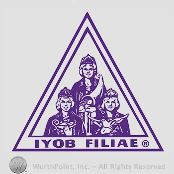 Mark with Three women, the word "IYOB FILIAE" and | #789675