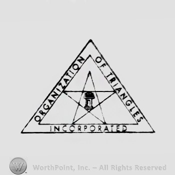 Mark with The text "ORGANIZATION OF TRIANGLES | #789726