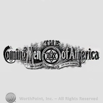 Mark with The text "The Coming Man of America", a | #789728