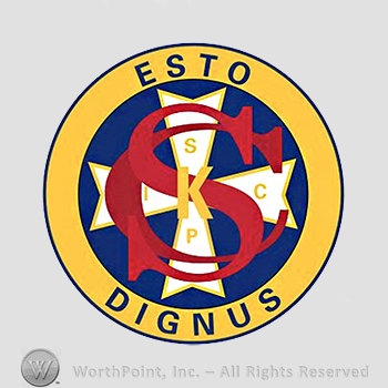Mark with A Maltese cross, a monogram made of "C, | #789733