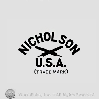 Mark with The words "NICHOLSON U.S.A (TRADE | #789927