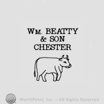 Mark with The words "Wm. BEATTY & SON CHESTER" | #789973