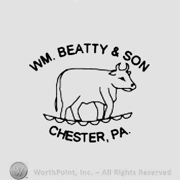 Mark with The words "Wm. BEATTY & SON CHESTER, | #789980