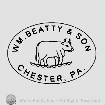 Mark with The words "Wm. BEATTY & SON CHESTER, | #789990