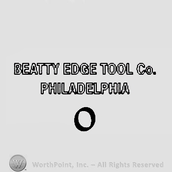 Mark with The words "BEATTY EDGE TOOL Co. | #790003