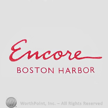 Mark with The words "Encore BOSTON HARBOR". | #790197