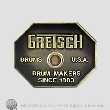 Mark with The words "GRETSCH DRUMS U.S.A. DRUM | #790227