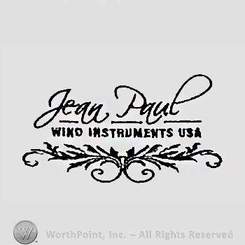 Mark with The words "Jean Paul WIND INSTRUMENTS | #790267