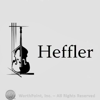 Mark with The word "Heffler" and a violin. | #790295