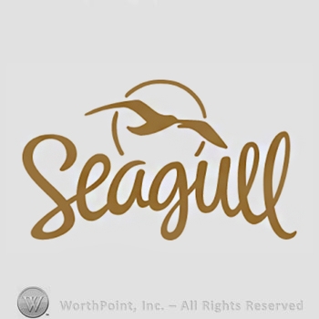 Mark with The word "Seagull", a bird and a | #790353