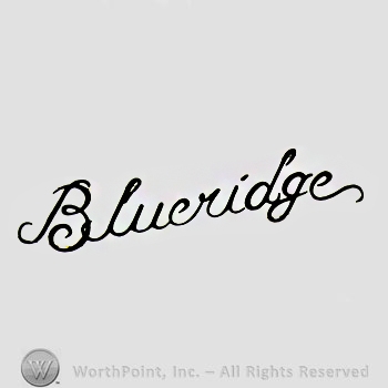 Mark with The word "Blueridge". | #790369