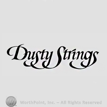 Mark with The stylized words "Dusty Strings". | #790389