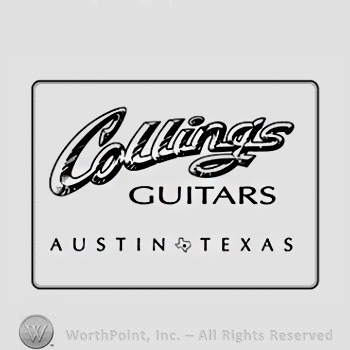 Mark with The words "Collings GUITARS AUSTIN | #790399