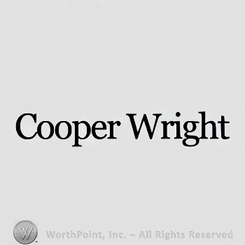 Mark with The words "Cooper Wright". | #790594