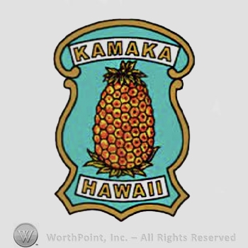 Mark with The words "KAMAKA HAWAII" and a | #790610
