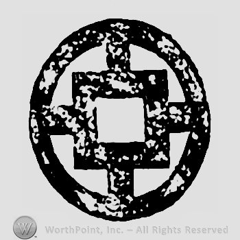 Mark with geometric shape, Nakai family, Osaka. | #792688