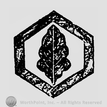 Mark with oak leaf, Sumitomo family, Shizuoka. | #793409