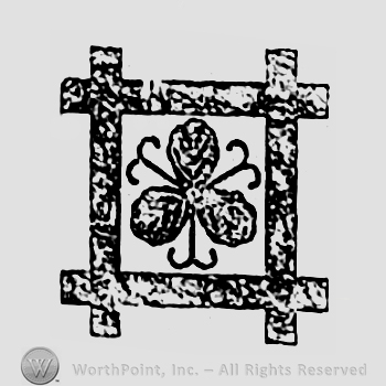 Mark with 3 oak leaves, Nakamura family, Tokyo. | #793634