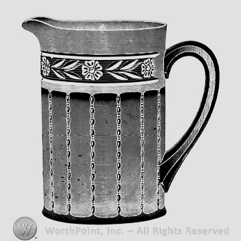 Mark with Glass Pattern: No. 202; Pint Jug. | #795272