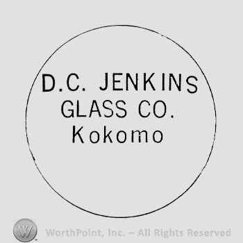 Mark with The text " D. C. JENKINS GLASS CO. | #795815