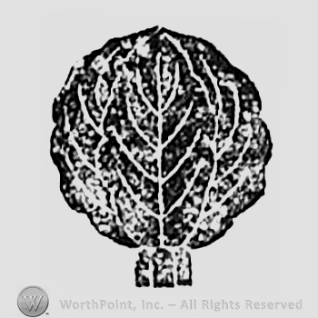 Mark with 3 oak leaves, Munakata family, Nagano. | #796860