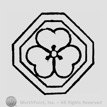 Mark with woodsorrel leaves, Kamakura shi | #797058