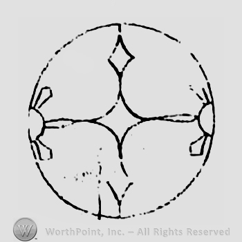 Mark with woodsorrell leaves, circle | #797261