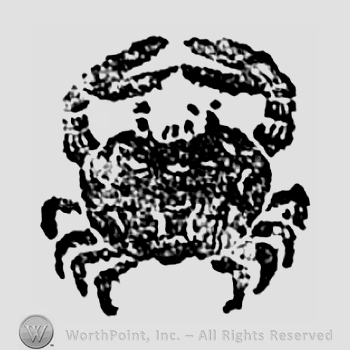 Mark with crab, Tokyo, Tokyo Tenganji temple, | #797325